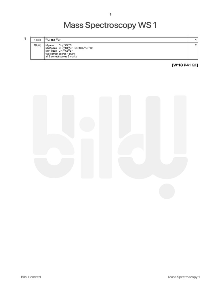 25 Mass Spectroscopy MS | PDF | Ion | Amine