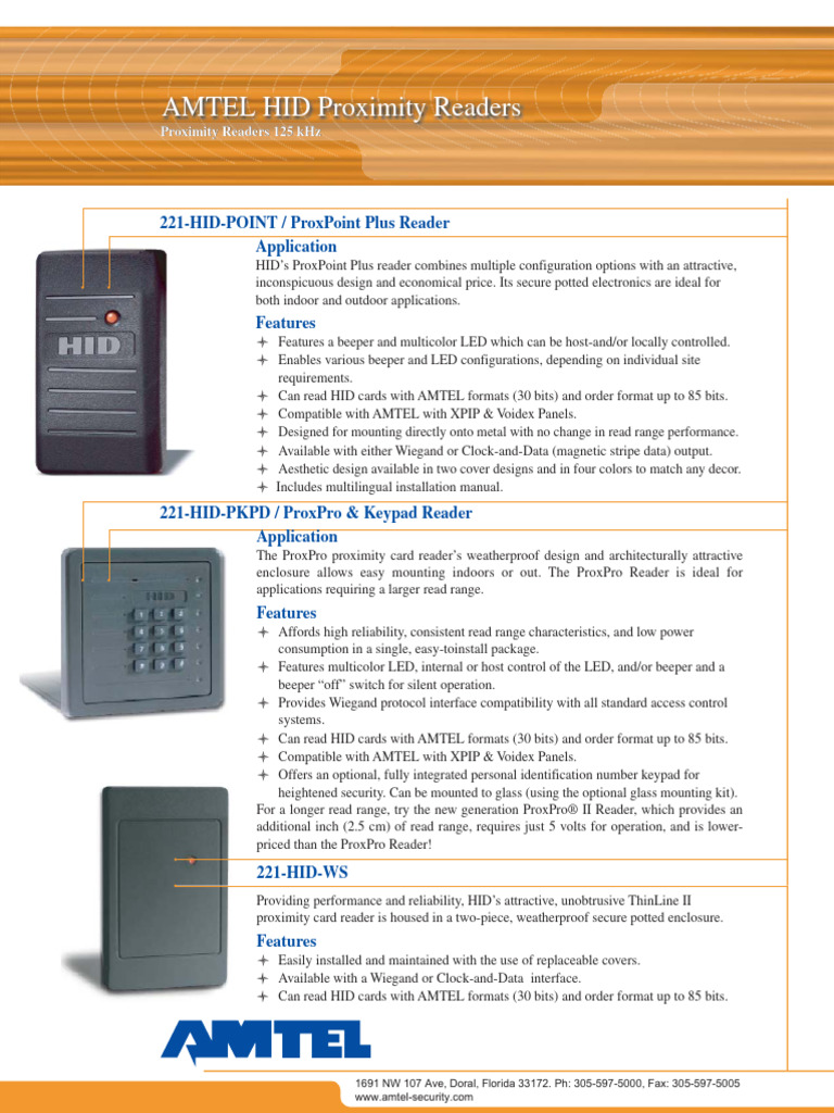 Amtel HID Proxi Reader | PDF | Power Supply | Electrical Engineering