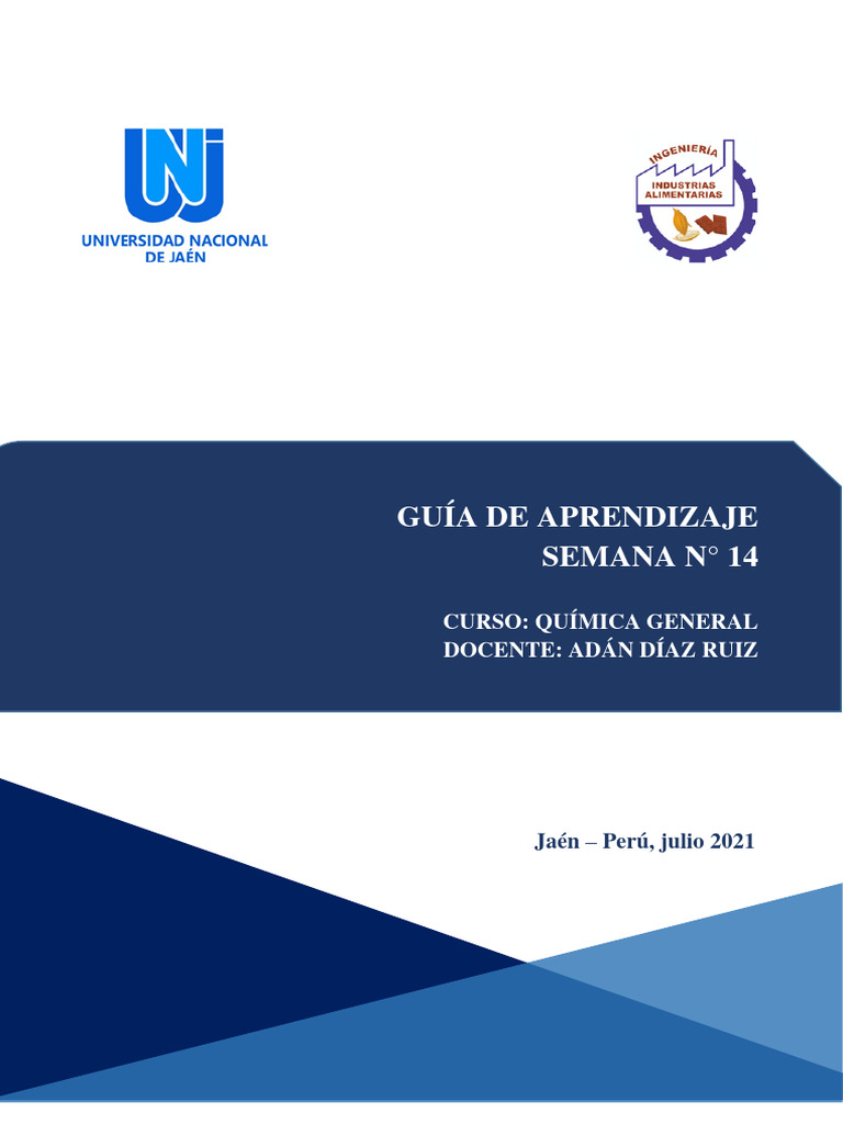Guía general de química | PDF | Concentración | Solubilidad