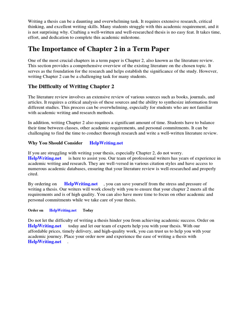 Kabanata 2 Sa Term Paper | PDF | Tagalog Language | Literature Review