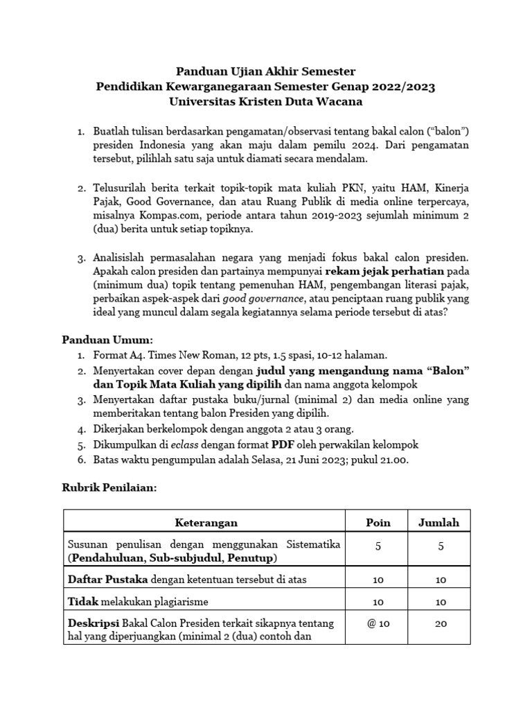 Panduan PKKN | PDF