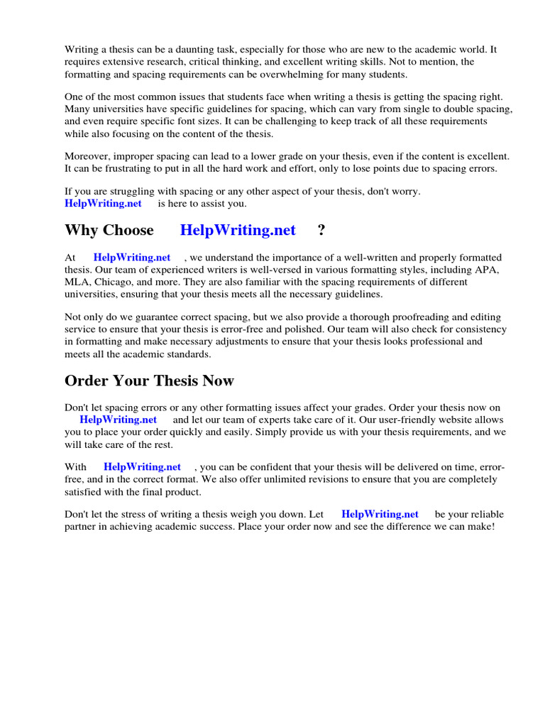 Term Paper Spacing | PDF | Citation | Apa Style