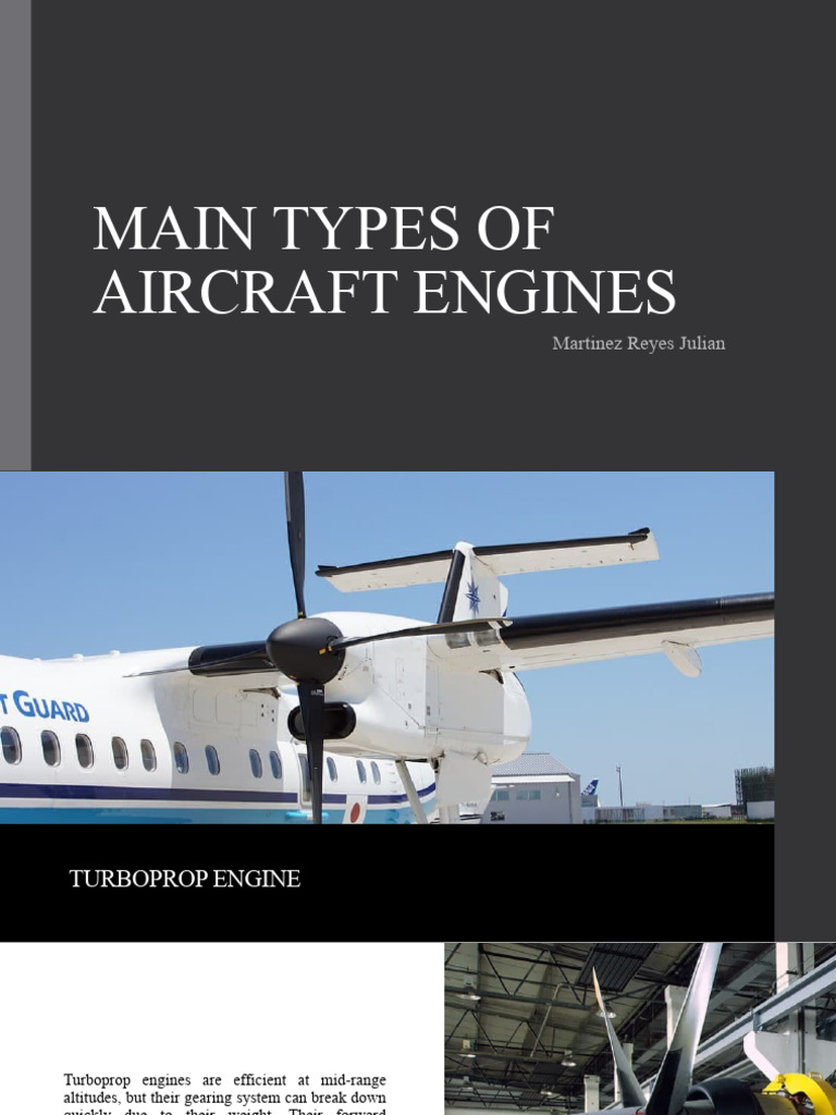 Main Types of Aircraft Engines | PDF | Technology & Engineering