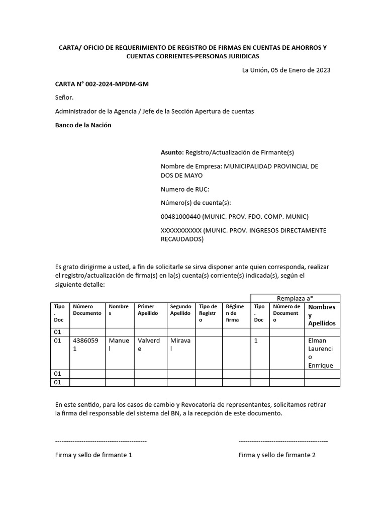 Carta para BN | PDF