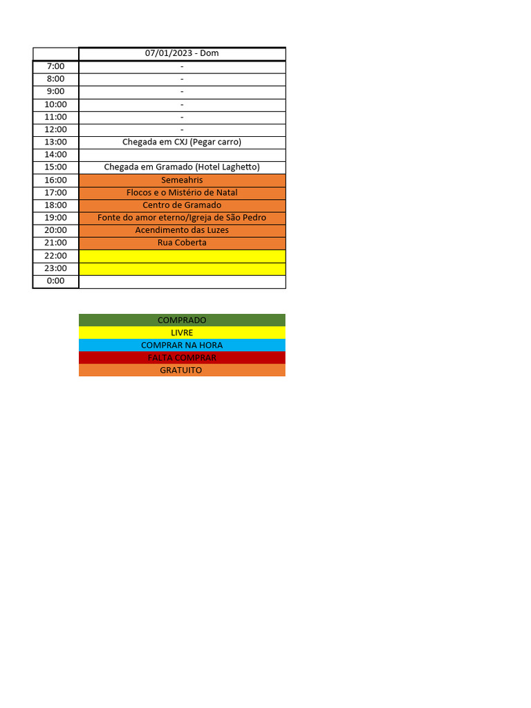 Cópia de Roteiro Gramado | PDF