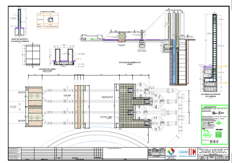 11.02.01.05.ESTRUCTURAS EB1_ZAPATAS-ok (1)-COMLUMNAS EB-01 (A1) | PDF | Ingeniería de ...