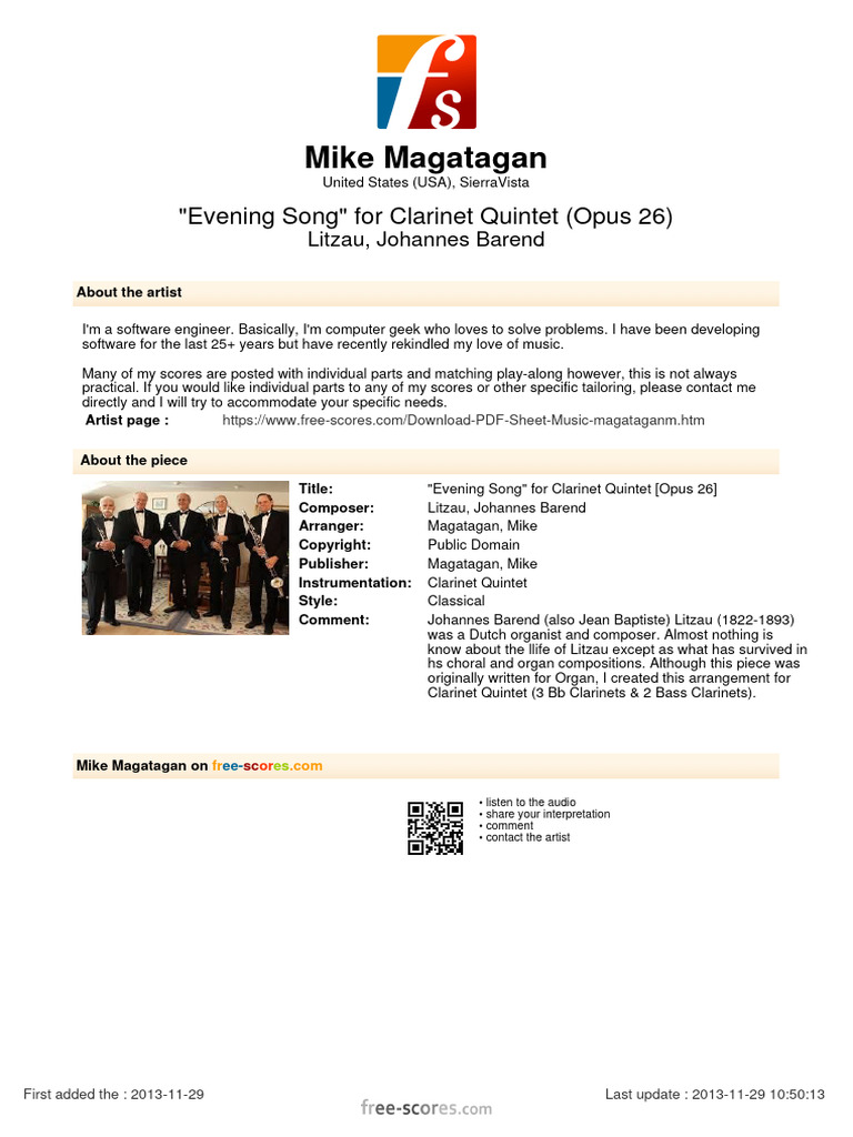 Cvintet Clarinet | PDF | Musicology