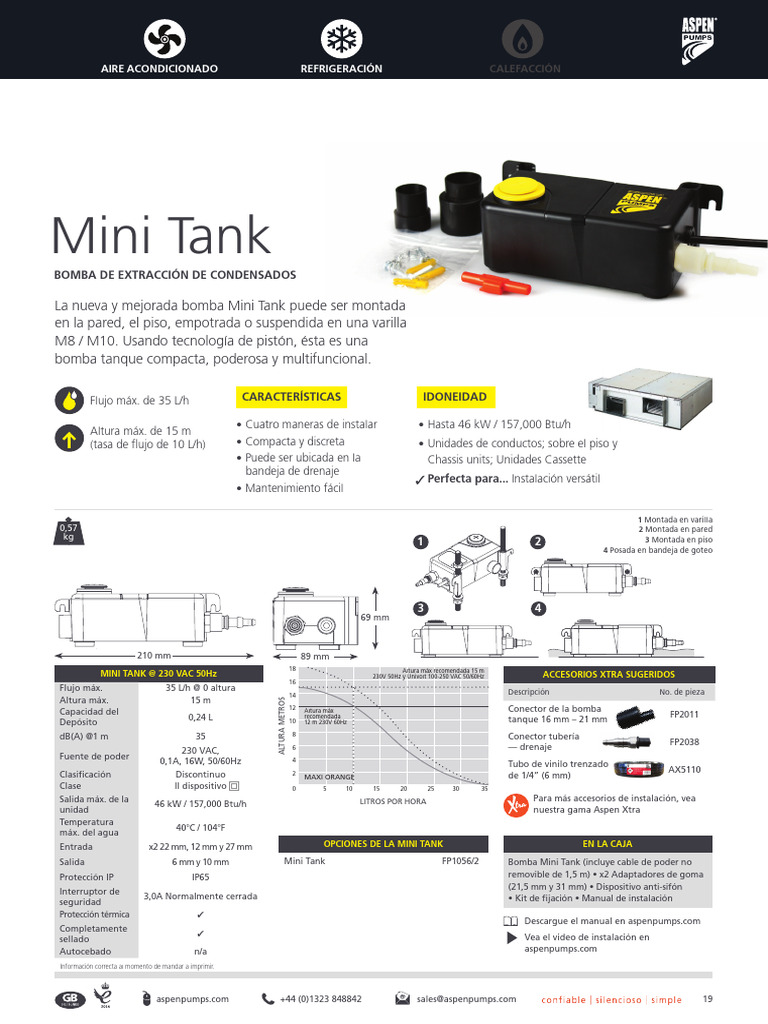 FP1056 2 Mini Tank Tech Sheet CHMX | PDF