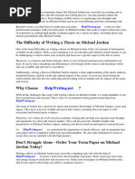Michael Jordan Reading Comprehension Quiz | PDF | Social Science
