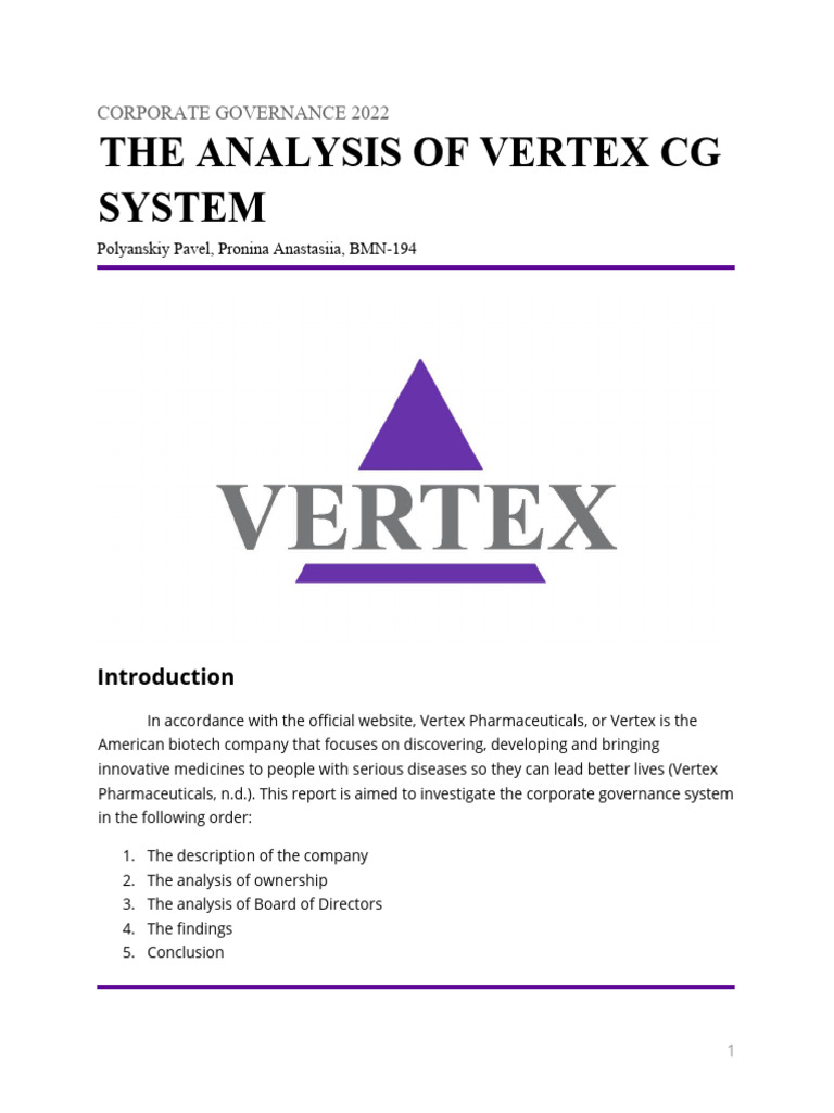 CG Vertex | PDF | Dividend | Stocks