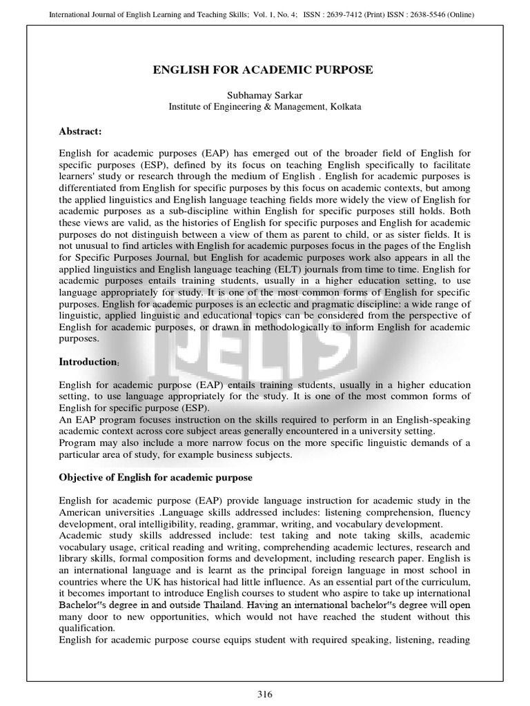 50.english For Academic Purpose N | PDF | English As A Second Or ...