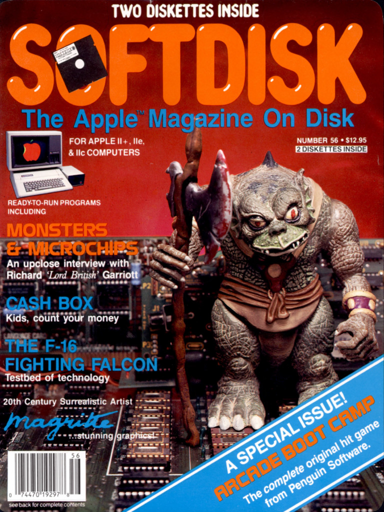 Softdisk The Apple Magazine On Disk (Issue 56) (1986) | PDF | Computing