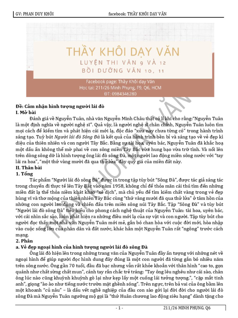 Nguoi Lai Do Full | PDF