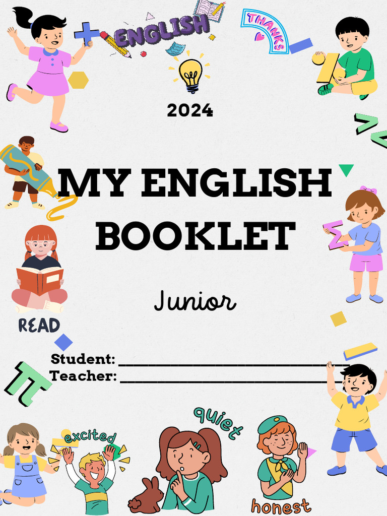 Junior Booklet. | PDF