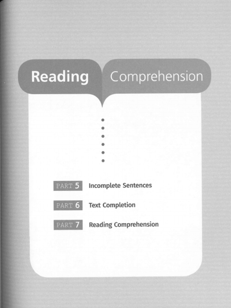 Toeic Preparation 2 - Reading | PDF