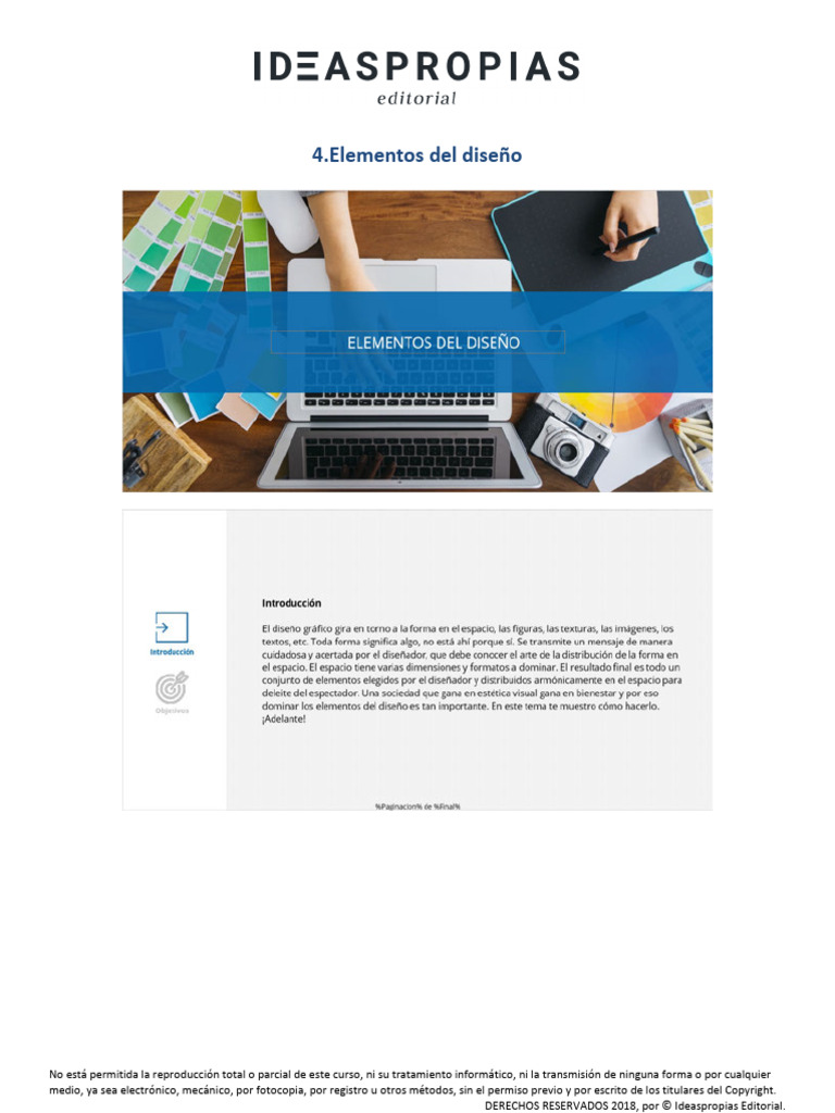 UD4-Elementos Del Diseño | PDF | Derechos de autor | Derecho empresarial