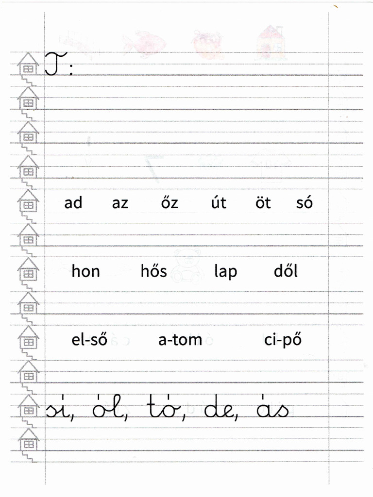 Írás Feladatlap N Ig | PDF