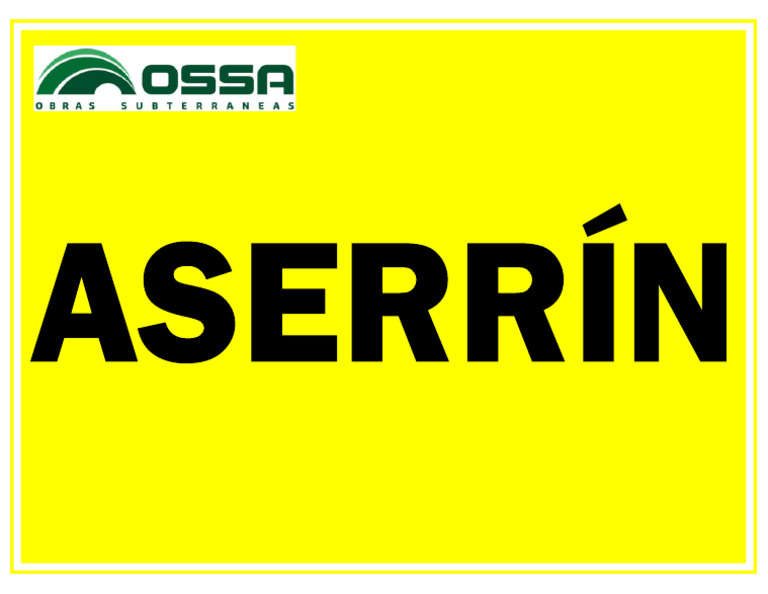 Letrero Aserrín | PDF