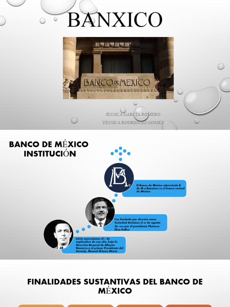 BANXICO | PDF | Economias | Dinero