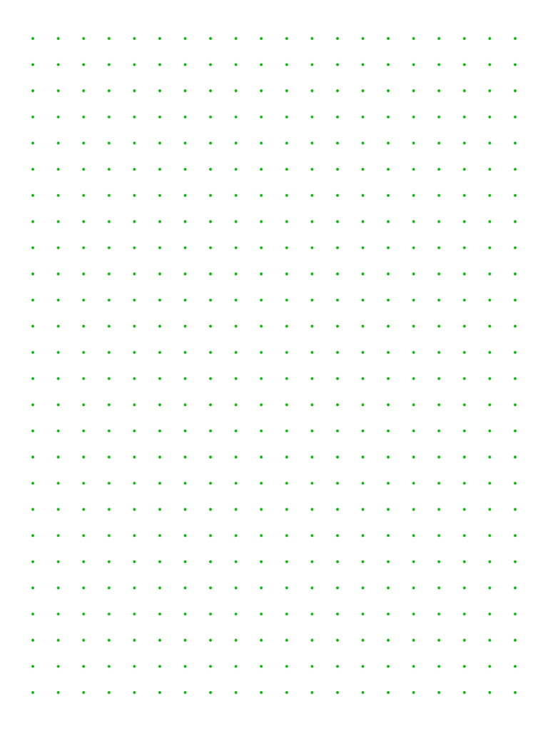 Square Dots Graph Paper | PDF