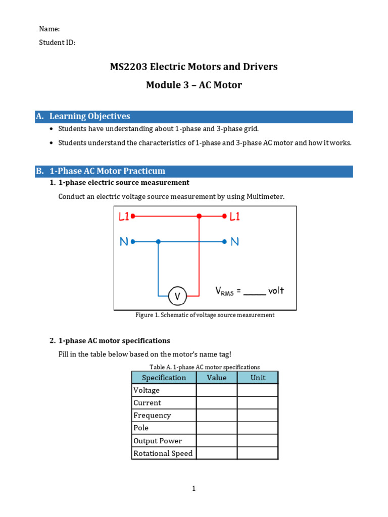 2022_Electric Motors and Drivers - Module 3 (1) | PDF | Alternating Current | Switch