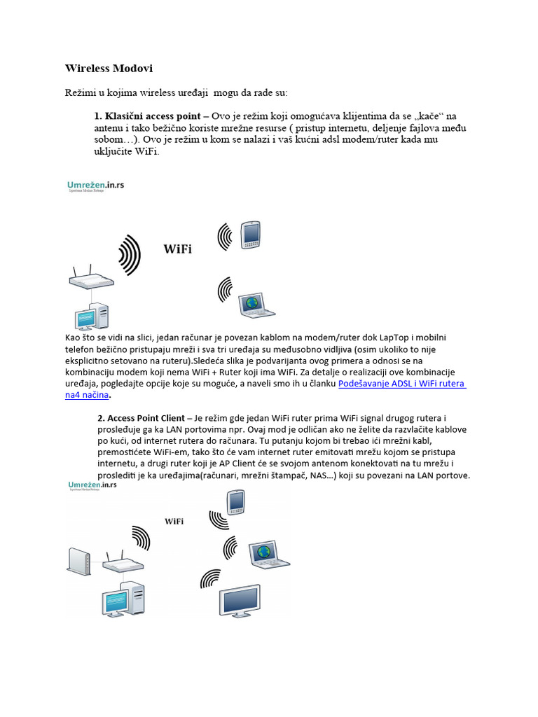 Wireless Modovi | PDF