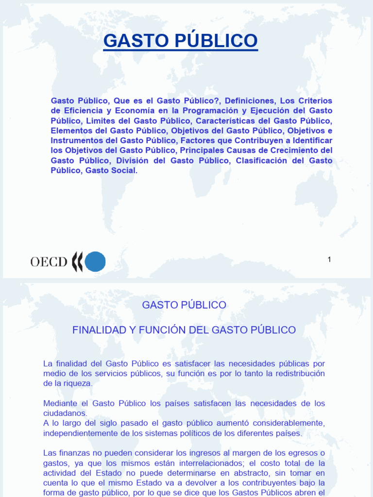 Fundamentos del Gasto Público | PDF | Presupuesto | Gastos gubernamentales