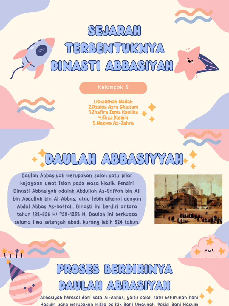 Sejarah Berdirinya Dinasti Abbasiyah 11 IPS 2 | PDF | Agama & Spiritualitas