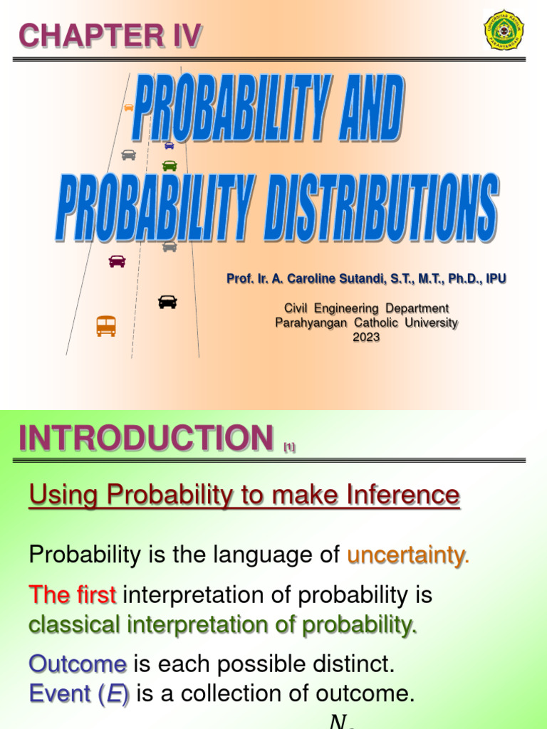 CH4 Probability and Probability Distributions | PDF | Probability Distribution | Normal Distribution