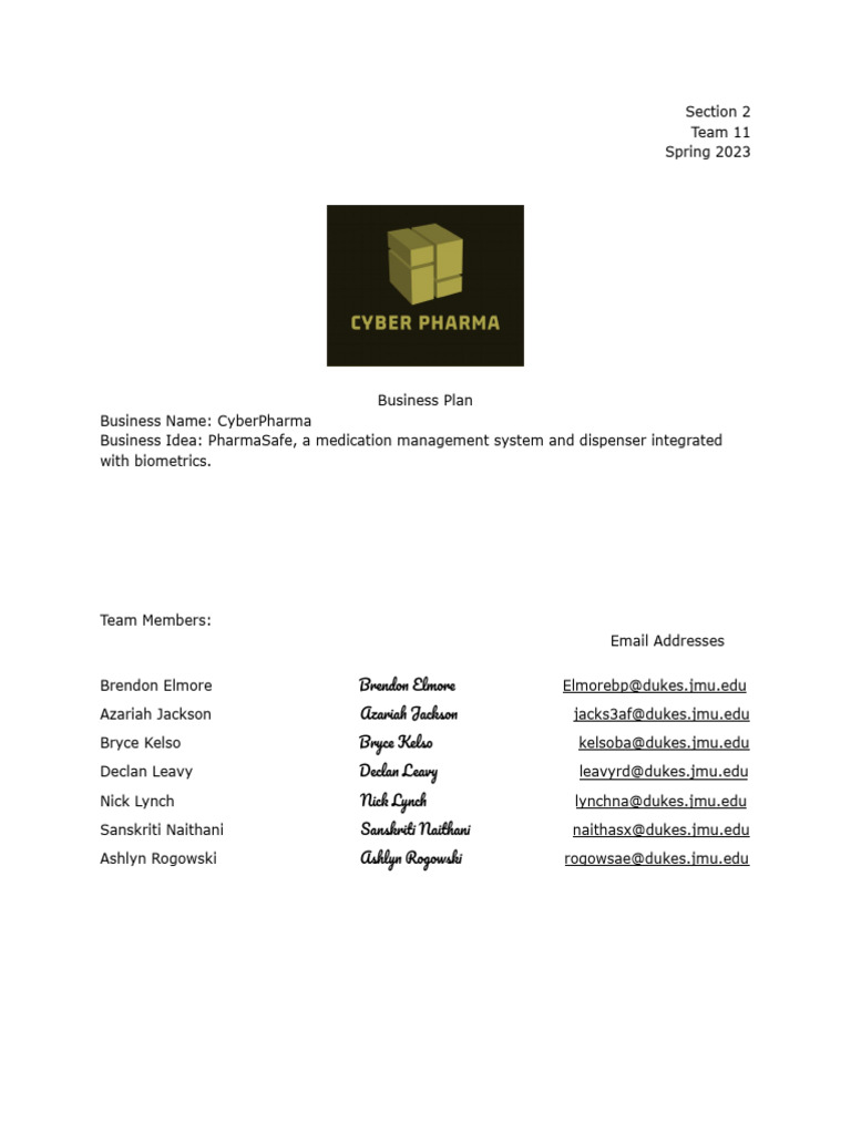 Annotated-S2t 2811 29 20 - 20business 20plan 20final | PDF ...