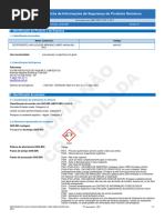 FISPQ Detergente - Minuano Neutro | PDF | Queimadura | Primeiros socorros