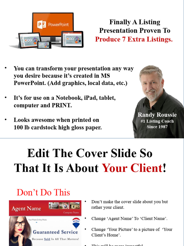 2019 CAD ListingPresentation - Teams+Indiv | PDF | Procurement | Marketing