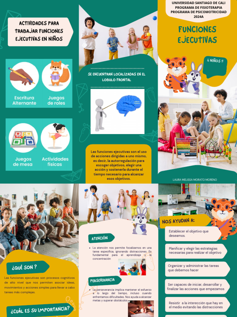 Funciones Ejecutivas | PDF | Atención | Funciones ejecutivas