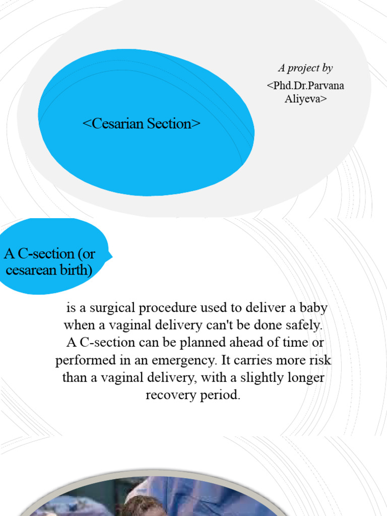 Cesarian Section | PDF | Caesarean Section | Childbirth