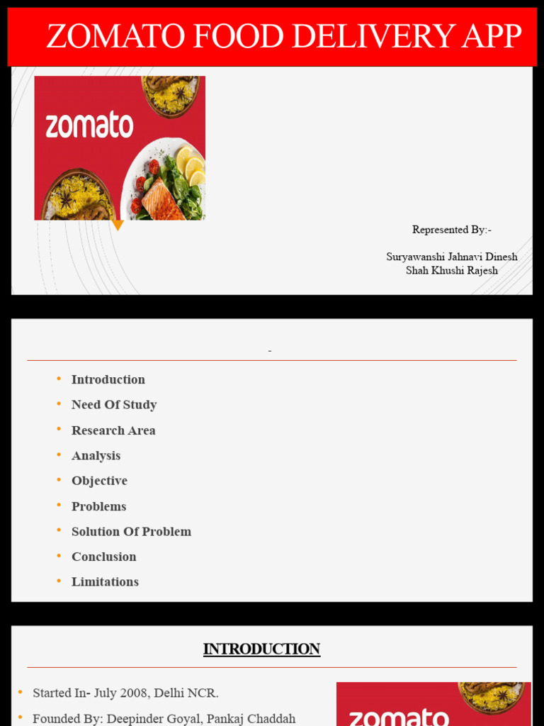 Zomato | PDF | Pricing | Restaurants
