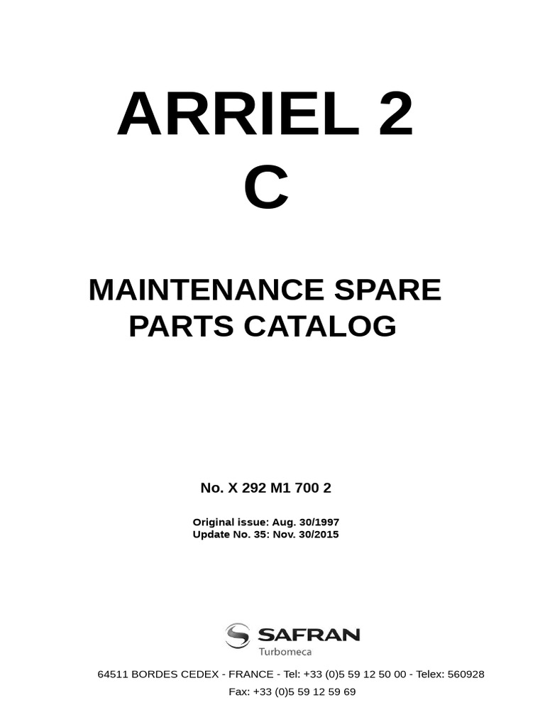 catalogo_de_partes_arriel_2c.PDF | PDF | Pump | Valve
