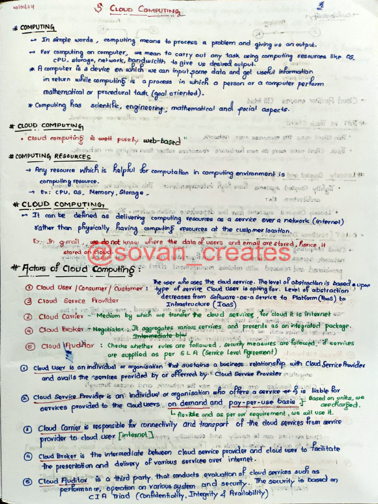Understanding Cloud Computing Basics | PDF | Cloud Computing | Computing