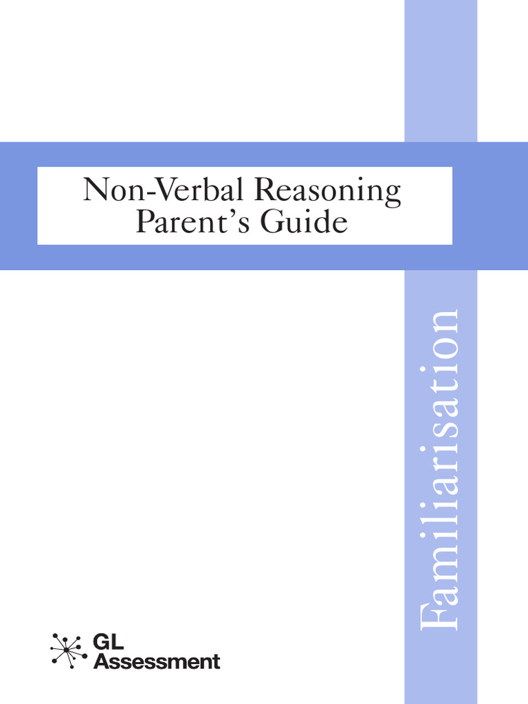 Non-Verbal Reasoning: Parent Guide | PDF | Nonverbal Communication | Human Communication