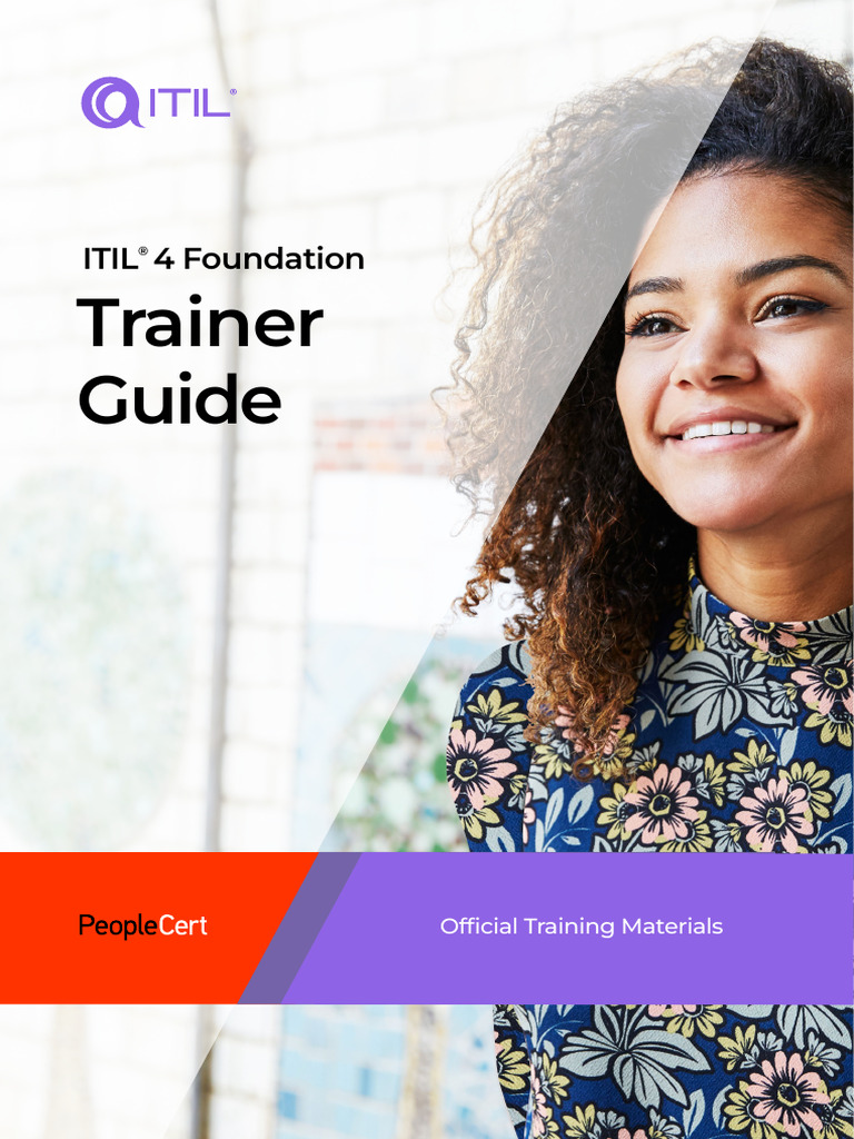 ITIL 4 Foundation - Trainer Guide - Digital | PDF | Learning | Expert
