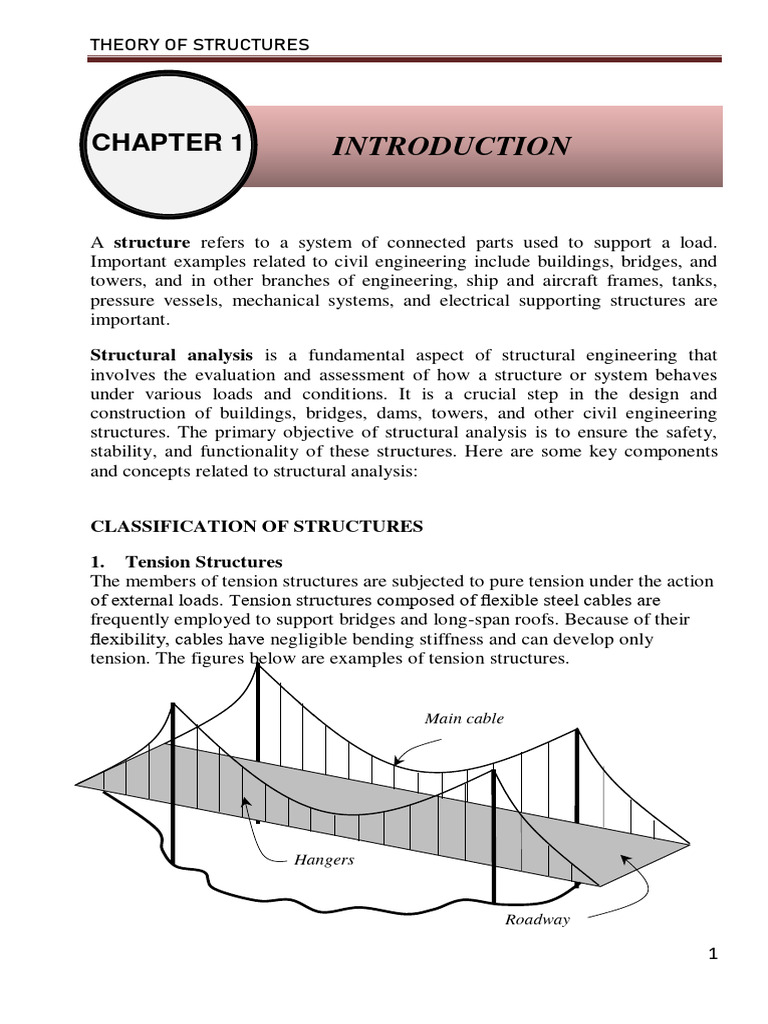 TOS.Chapter-1 | PDF | Truss | Bending