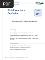 As Aplicabilidades Da Bioinformática Na Área Da Saúde | PDF | Bioinformática | Ciências da Saúde