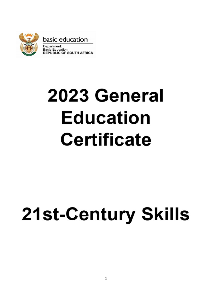 Measuring 21st-Century Skills in Education | PDF | Learning | Nonverbal ...