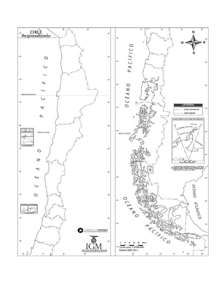 Mapa de Chile | PDF