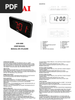 AURIOL - Radio Controlled - Wall Clock | PDF