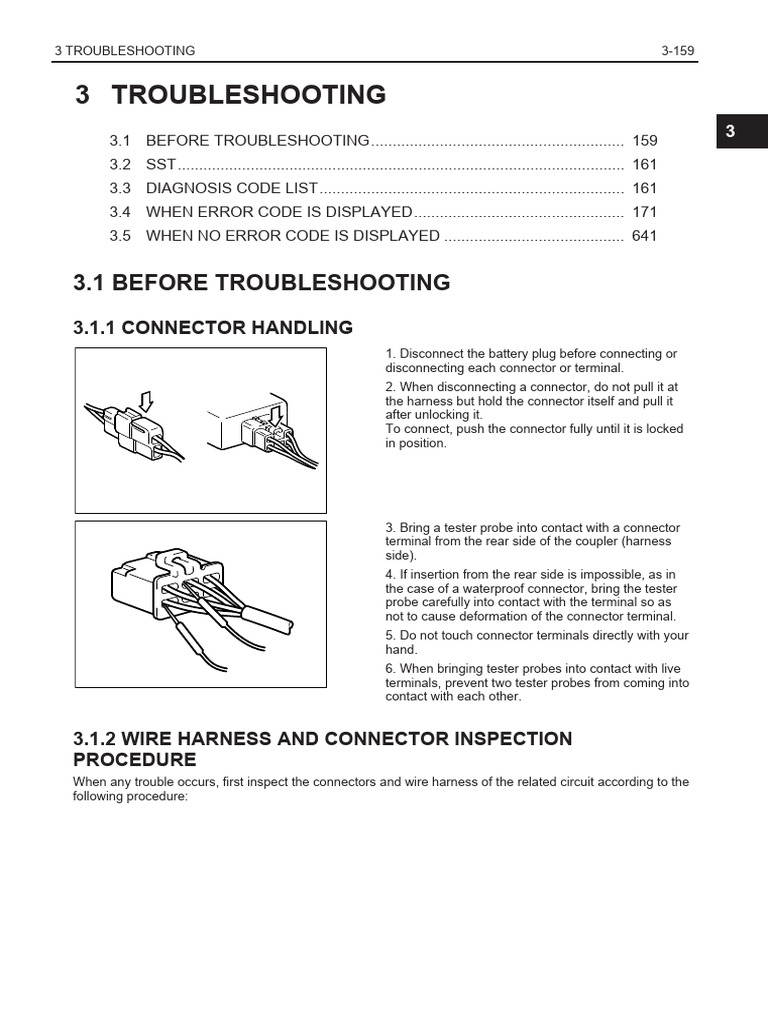 8FBE RM CE206 Section 3 Troubleshooting Vol. 2 - Codigos | PDF ...
