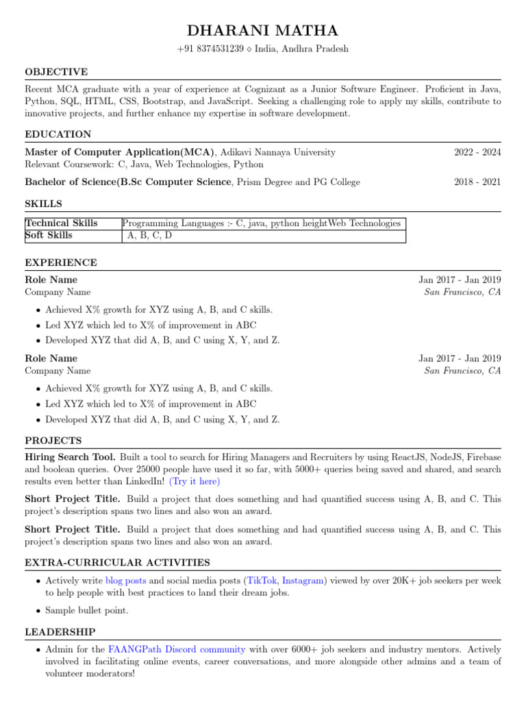FAANGPath | PDF | Computing | Software Engineering