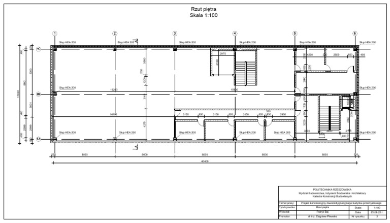 Rys. 3 - Rzut Piętra | PDF
