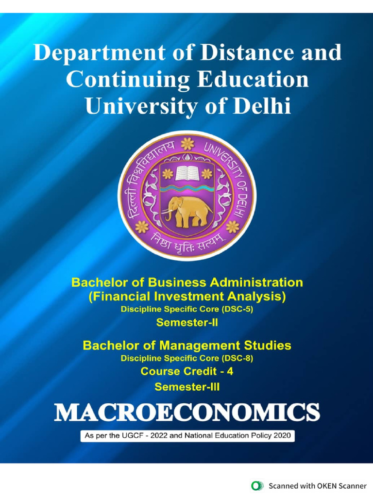Macroeconomics SOL BMS | PDF