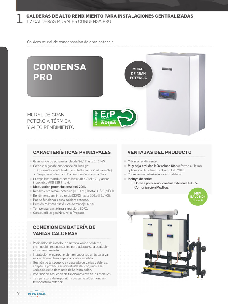 Condensa Pro | PDF | Chimenea | Tecnología energética