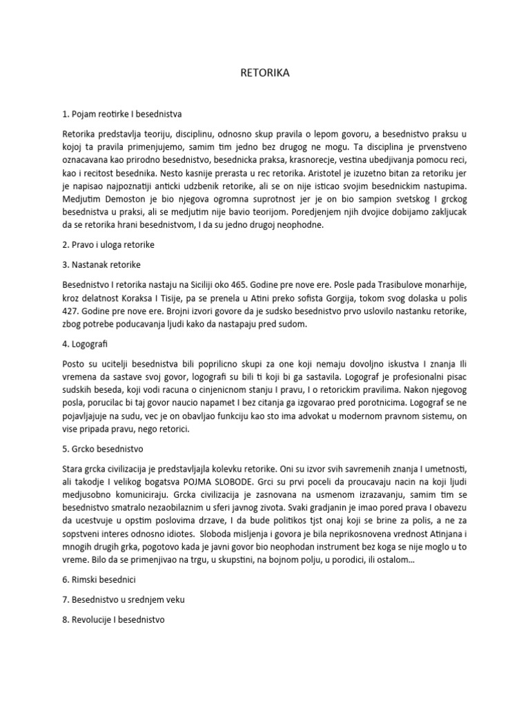 RETORIKA Ipsitna | PDF